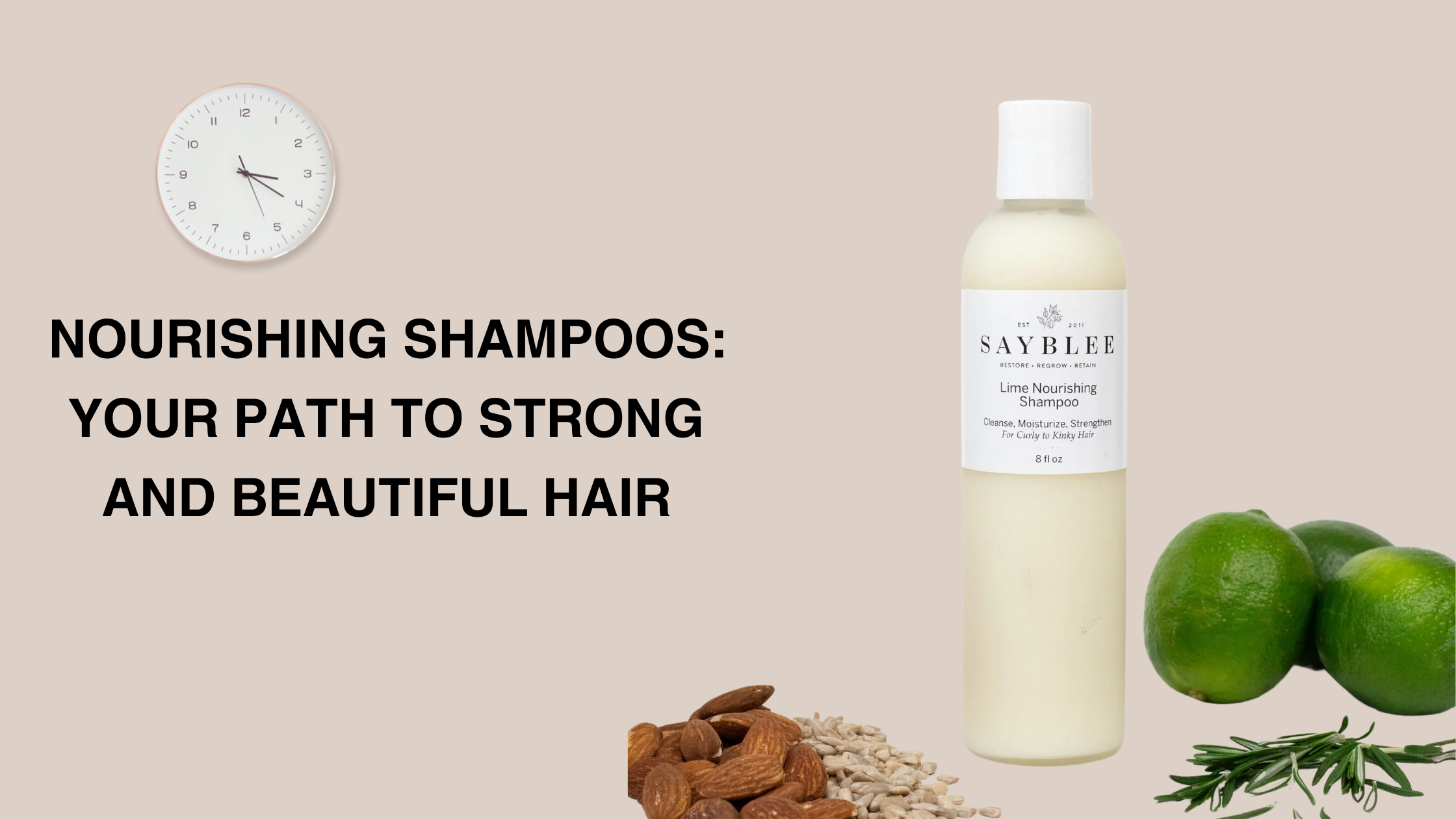 Nourishing Shampoos Your Path To Strong And Beautiful Hair Sayblee